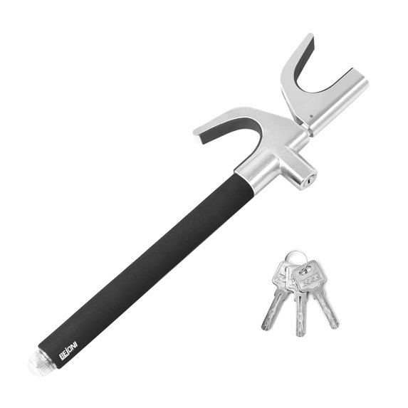BEJONI Steering Wheel Lock, Adjustable Anti Theft Car Lock for Steering ...