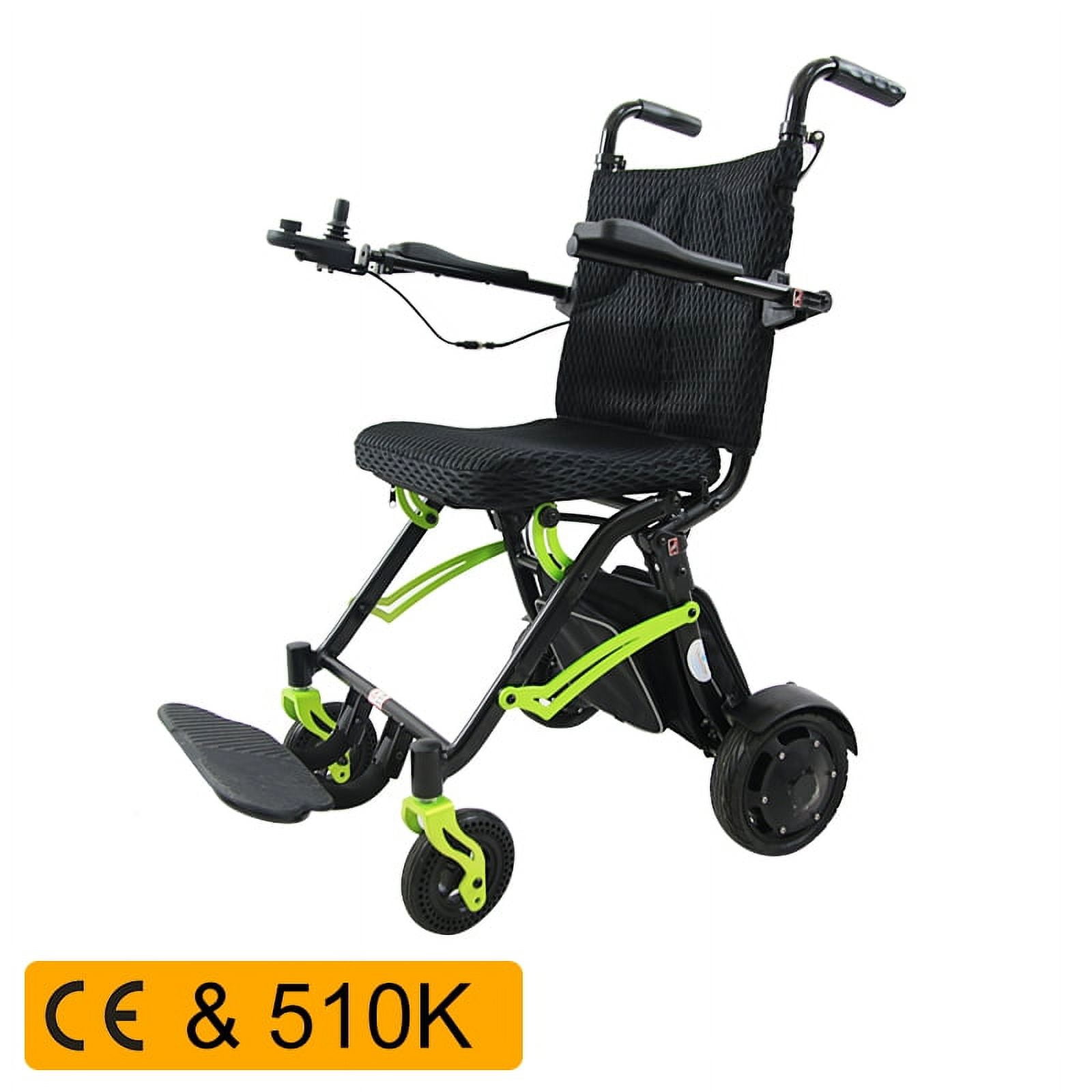 BEKAY Foldable Electric Wheelchair , Lightweight Electric Wheelchair ...