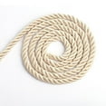 BEL AVENIR 10m Twisted Trim Cord Rope Wide 6mm Beige Baroque Collection ...