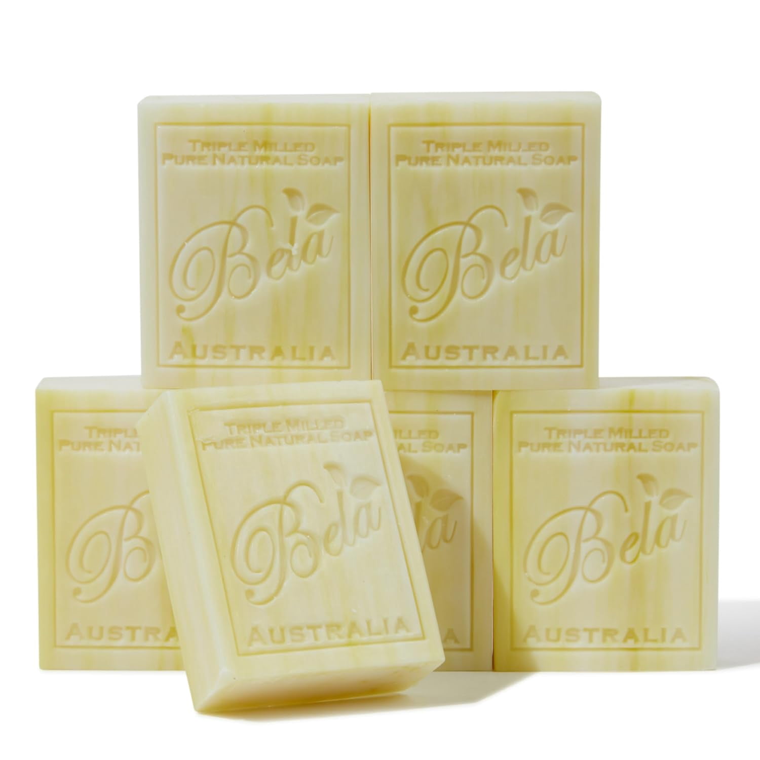 BELA Patchouli Soap 3.3 VTF5 OZ Pack of 6, French Triple Milled Bar ...