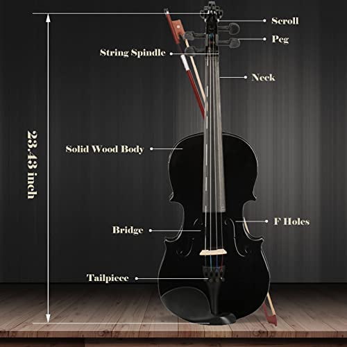 BELANITAS Kids Violin for Kids Ages 9-12, 4/4 Beginner Violin as ...