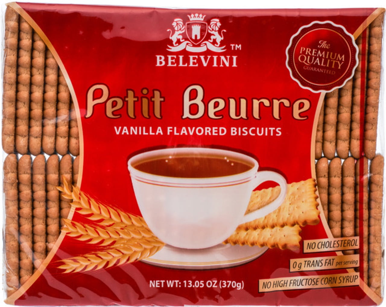 BELEVINI | PETIT BEURRE | VANILLA BISCUITS | 370 G | PACK OF 2 ...