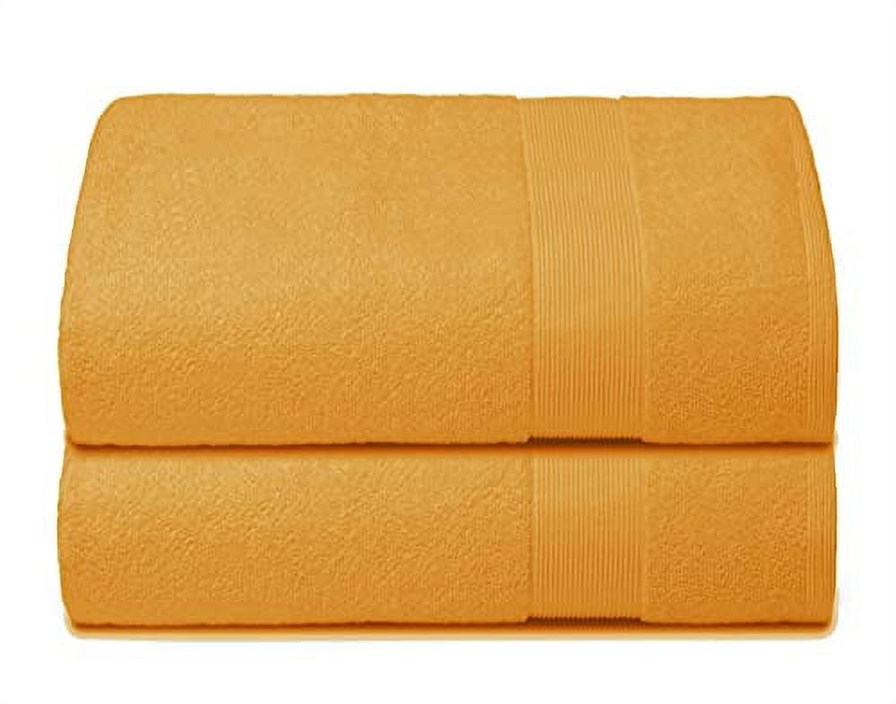BELIZZI HOME XL Cotton Bath Sheets, 2 Pack, 35x70, Soft, Absorbent ...