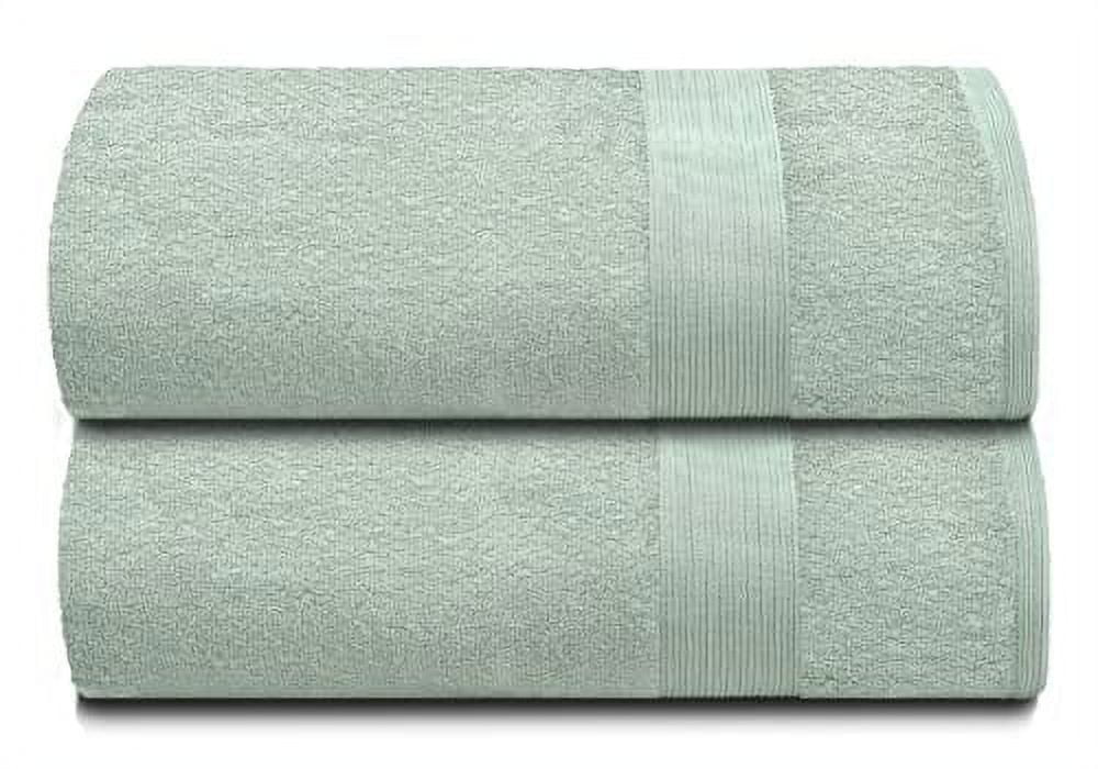 BELIZZI HOME Extra Large 2 Pack Bath Sheets 35x70 - 100% Pure Cotton ...