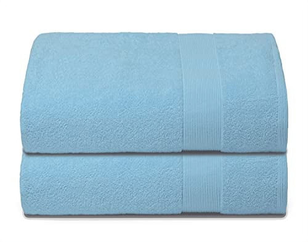 BELIZZI HOME Premium Cotton XL Towels, Quick Dry, Extra Large 2 Pack ...
