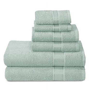 Better Homes & Gardens Signature Soft Solid Hand Towel, Blue Admiral ...