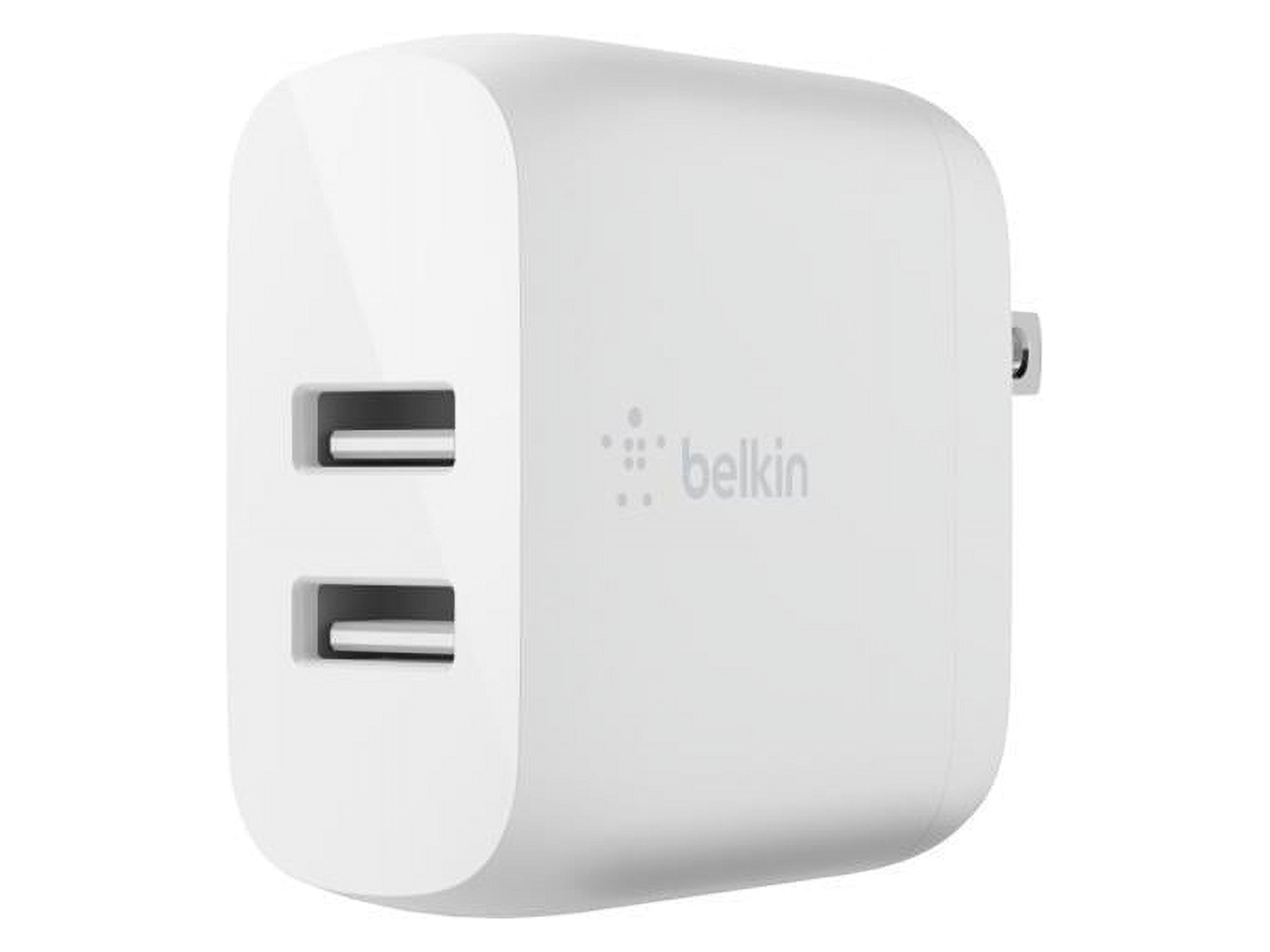 BELKIN BOOST CHARGE Dual USB-A Wall Charger 24W + USB-A to Micro-USB ...