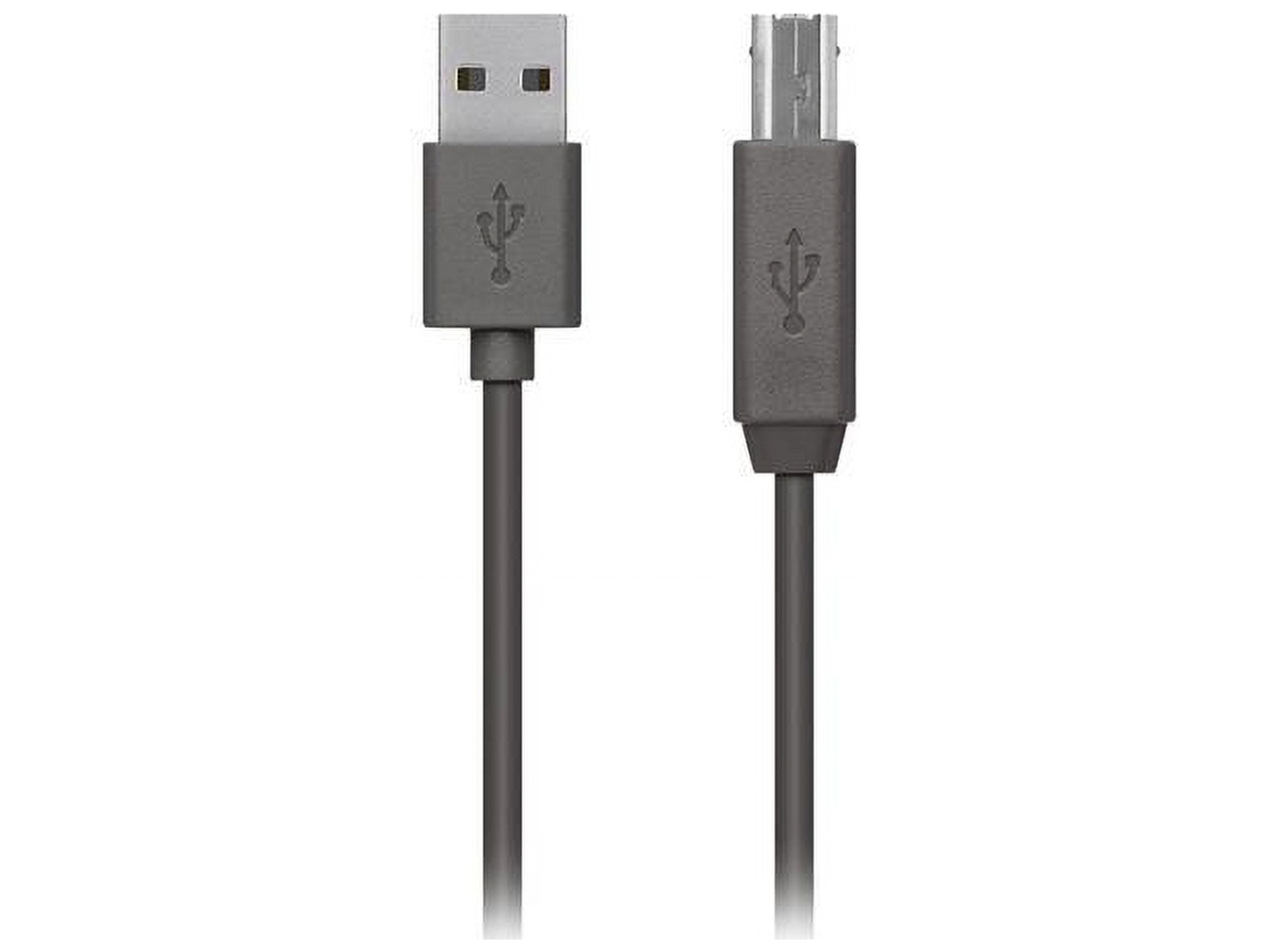 BELKIN INTERNATIONAL INC F3U154BT1.8M CABLE,USB,DSTP,USBA/USBB,1.8M ...