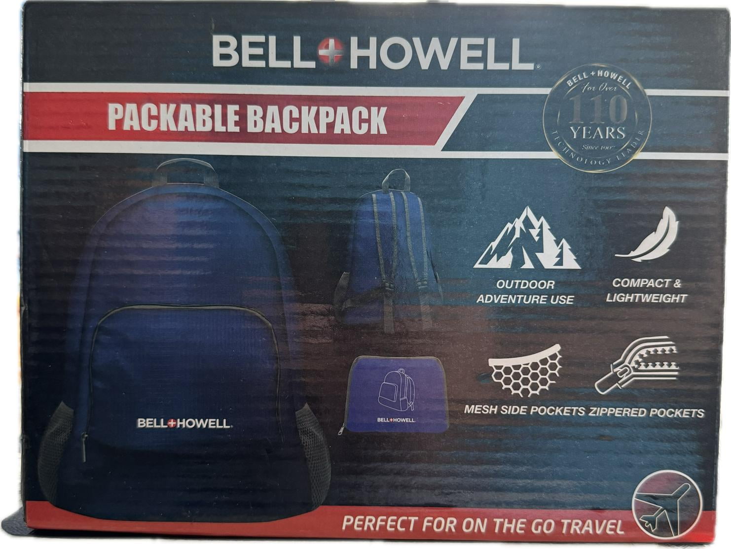BELL+HOWELL Ultra Lightweight Packable Backpack PERFECT FOR TRAVEL ️ ...