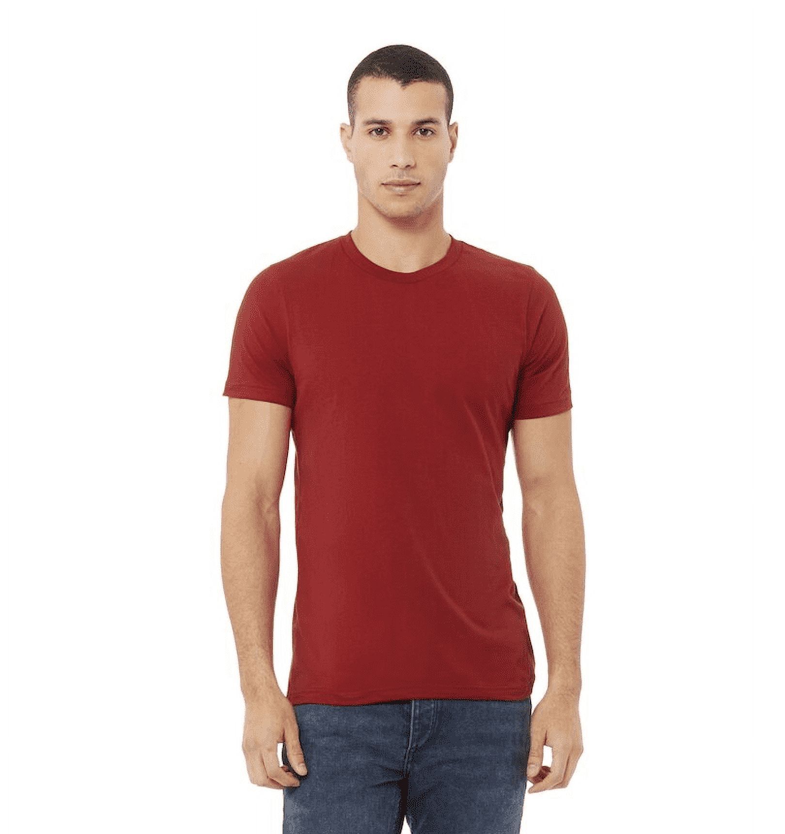 BELLA+CANVAS Adult Unisex Short Sleeve Crew T-Shirt for Crafting ...