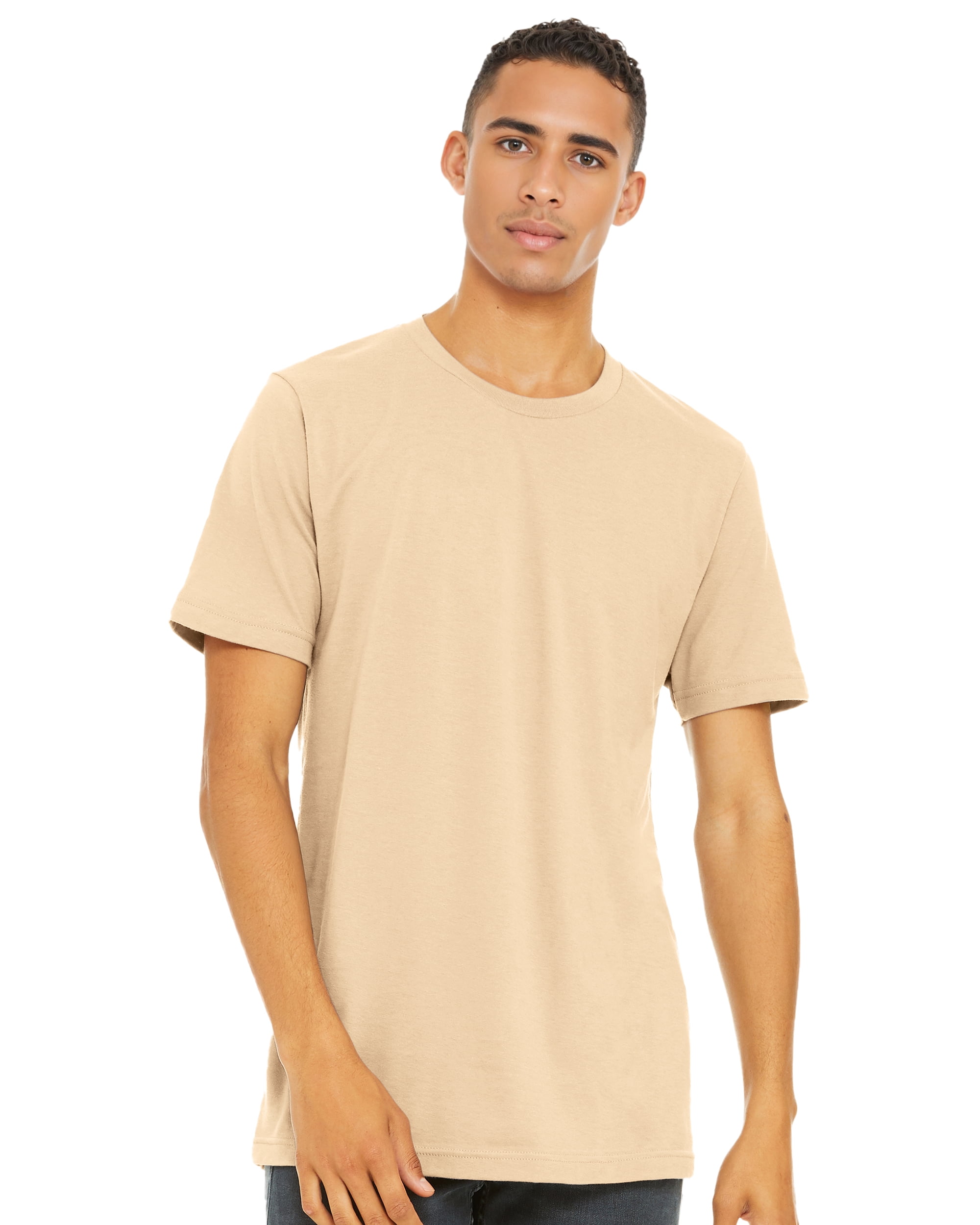 BELLA+CANVAS Adult Unisex Short Sleeve Crew T-Shirt for Crafting, Soft ...