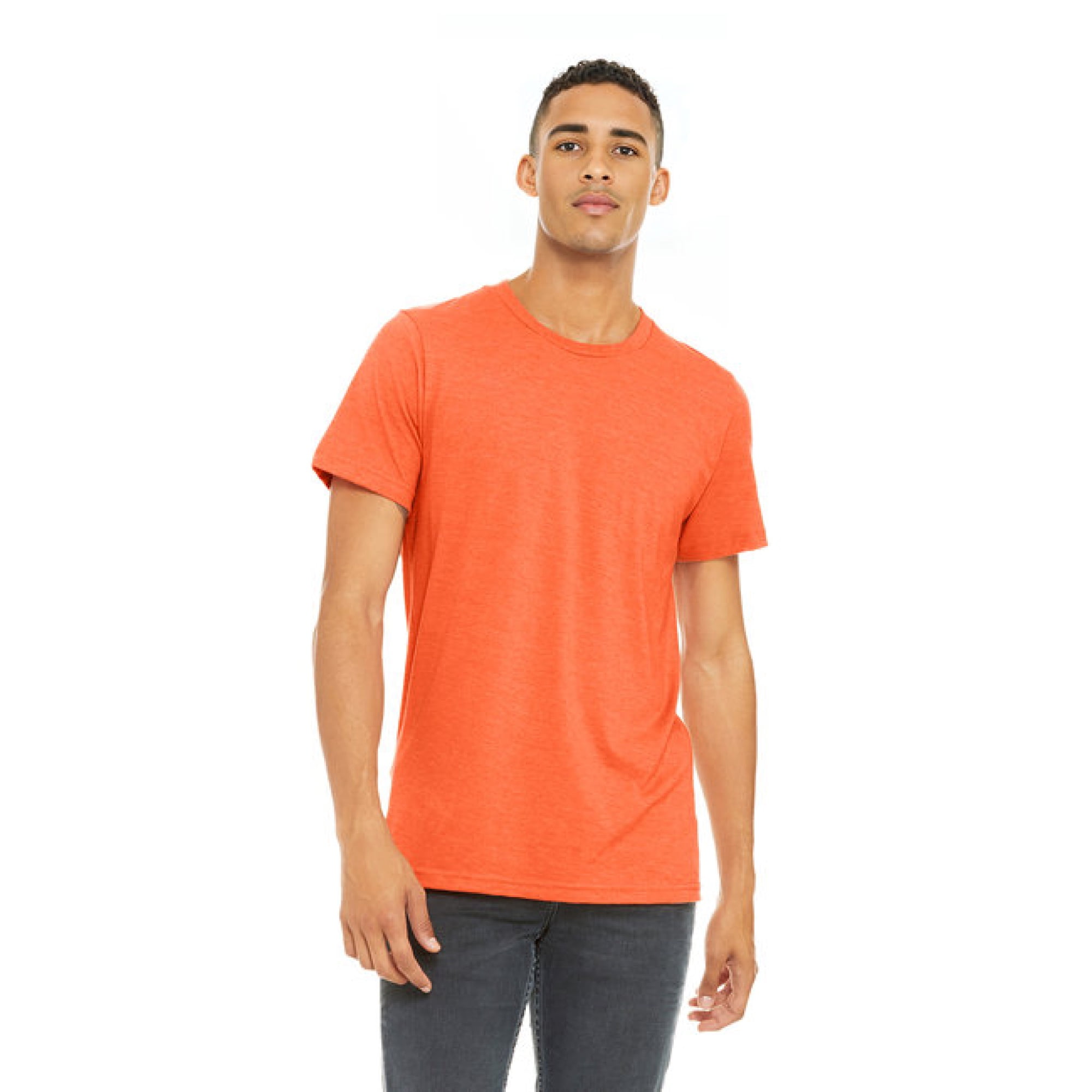 BELLA + CANVAS CVC Jersey Tee for Men, Eco-friendly Cotton/Poly Blank ...