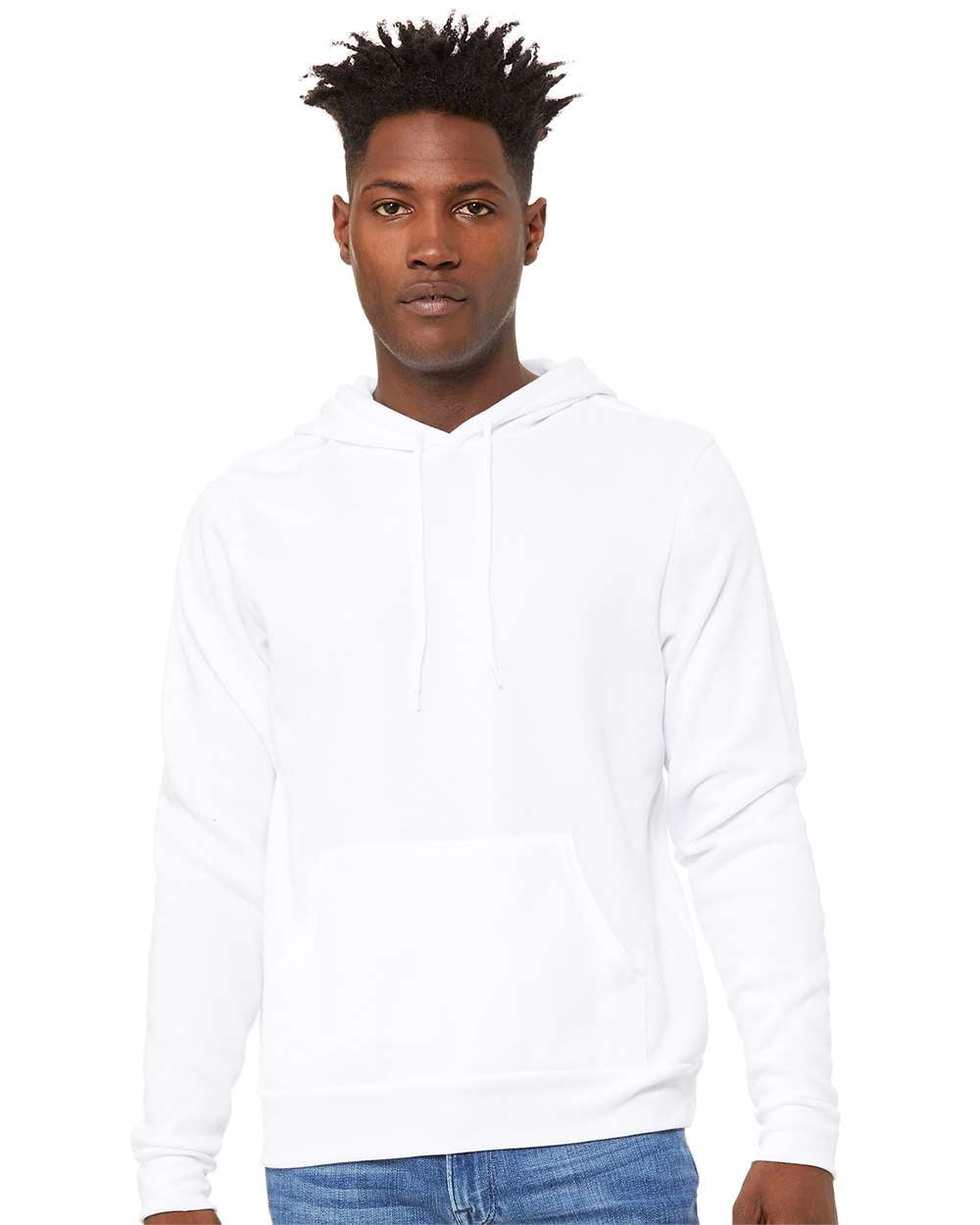 BELLA + CANVAS Unisex Sponge Fleece Hoodie - Walmart.com