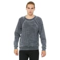 BELLA + CANVAS Sponge Fleece Raglan Crewneck Sweatshirt - Walmart.com