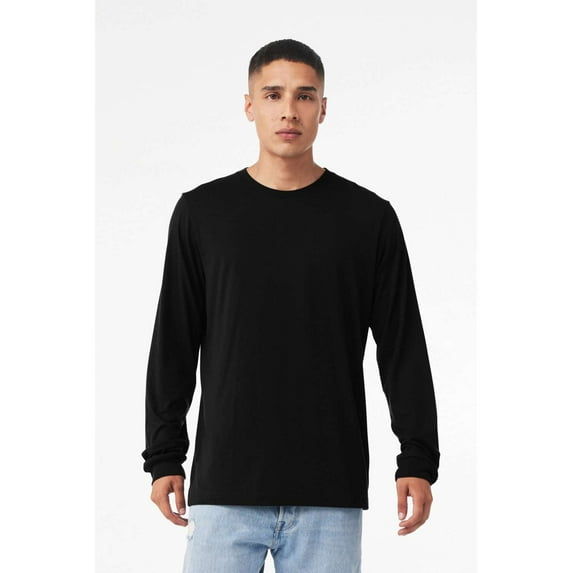 BELLA + CANVAS Unisex Triblend Long Sleeve Tee - Walmart.com