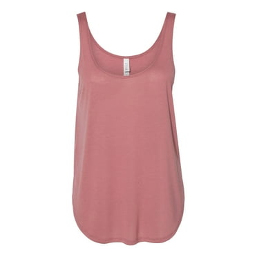 BELLA + CANVAS Women 's Flowy High-Neck Tank - Walmart.com