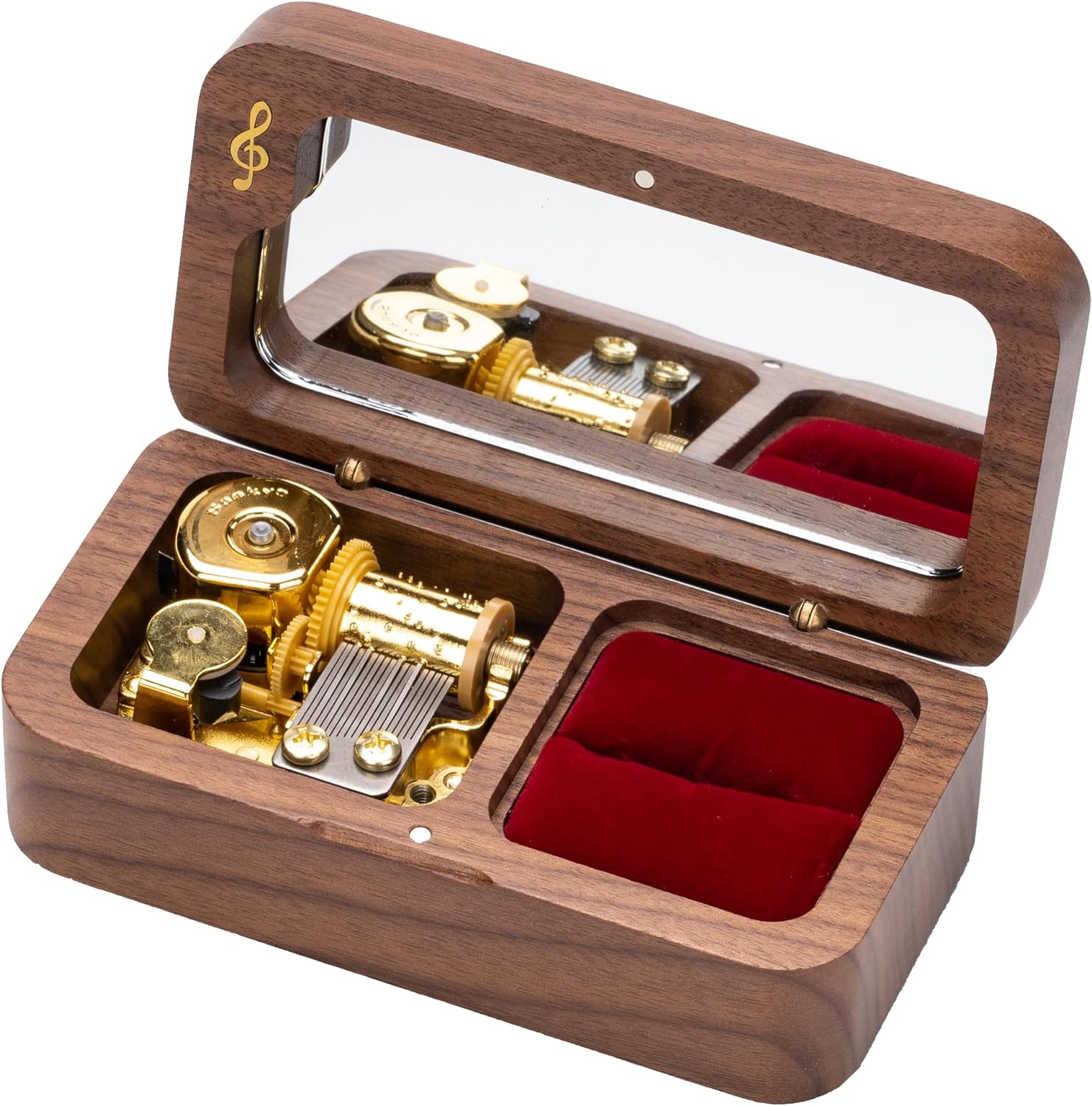 BELLA GLOBE Howls Moving Castle Music Box Ring Box Birthday Gifts for ...