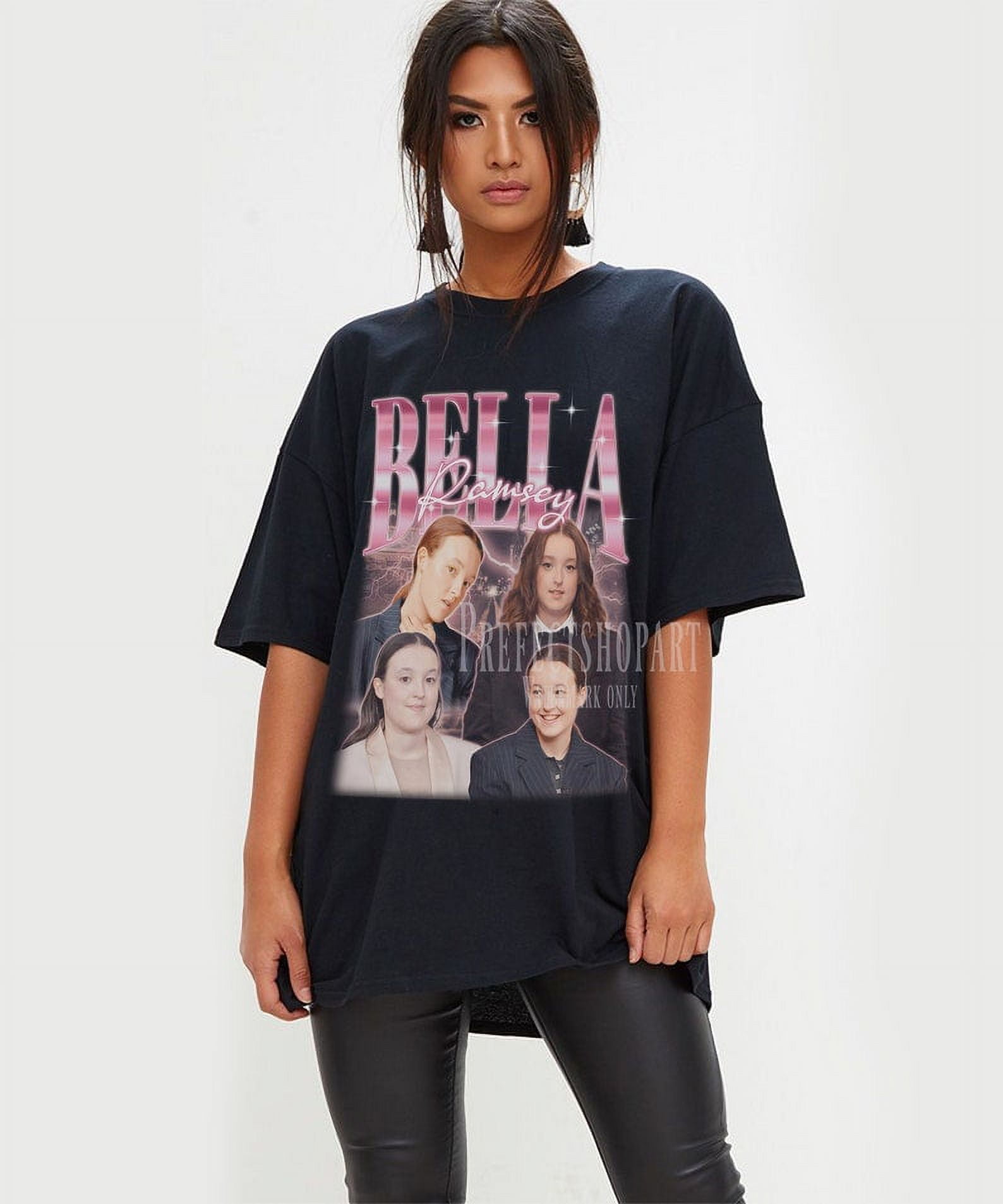 BELLA RAMSEY Retro Vintage Shirt, Bella Ramsey Homage Tshirt, Bella ...