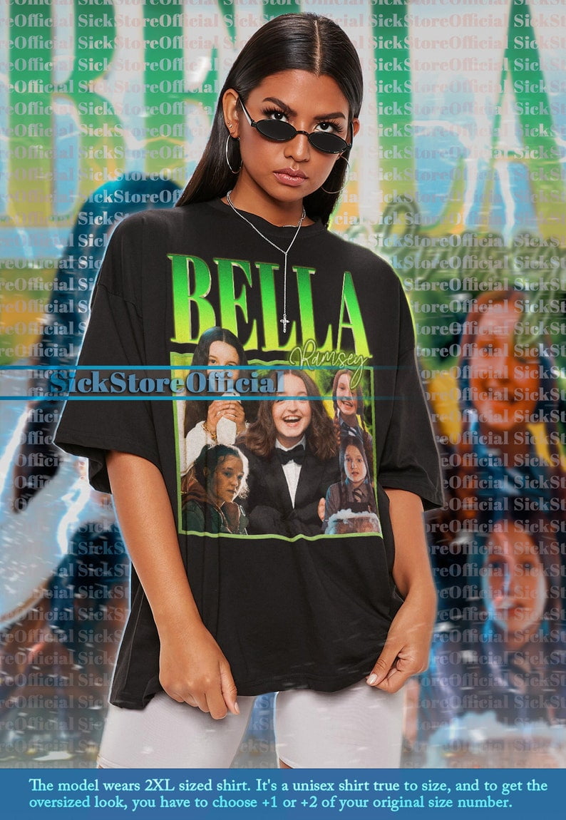 BELLA RAMSEY Vintage Shirt, Bella Ramsey Homage Tshirt, Bella Ramsey ...