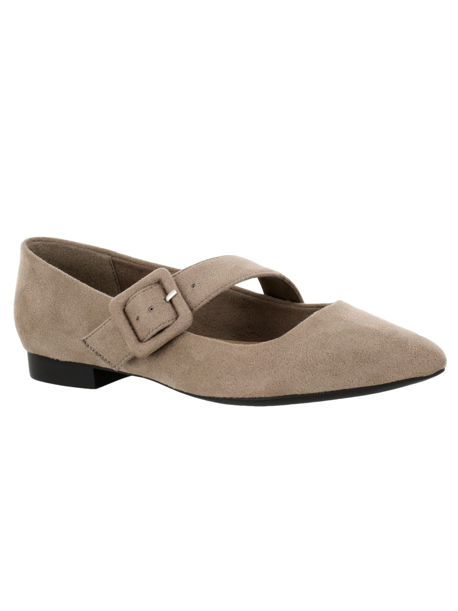 BELLA VITA Womens Beige Mary Jane Padded Asymmetrical Virginia Pointed ...