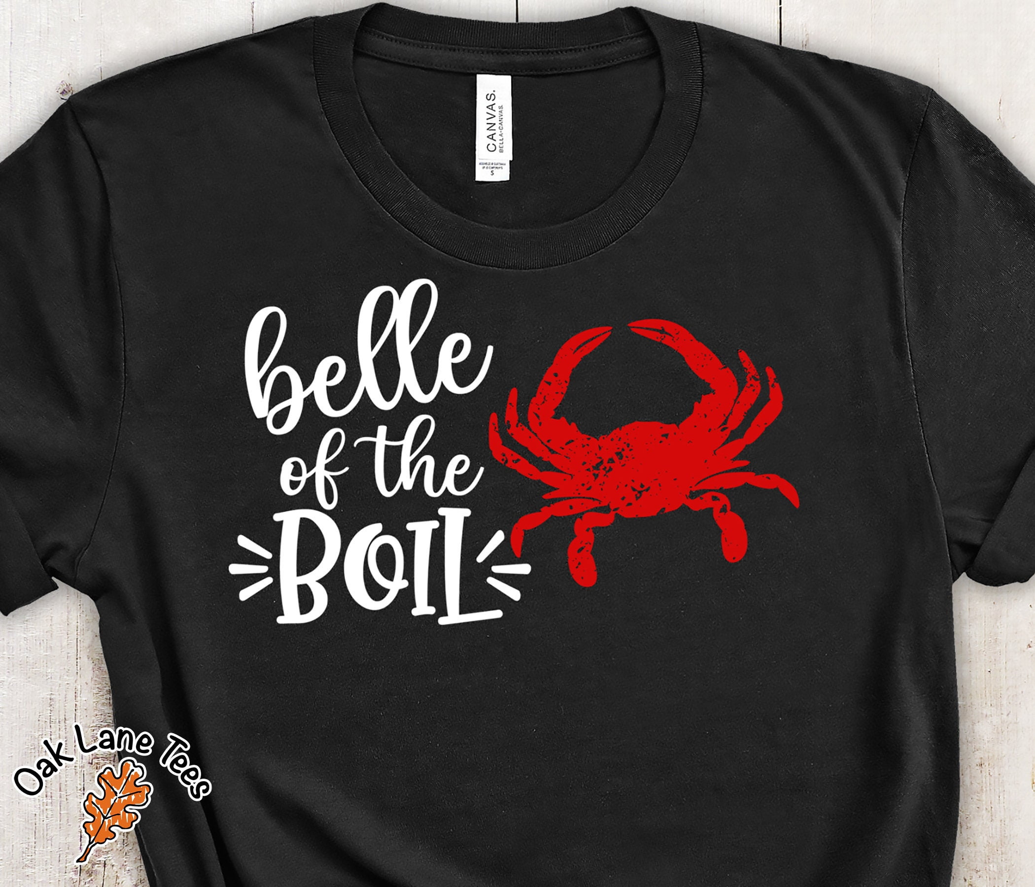 BELLE of the Boil T Shirt,Crab Shirt,Crab Gifts,Crab Tshirt,Crab Boil ...