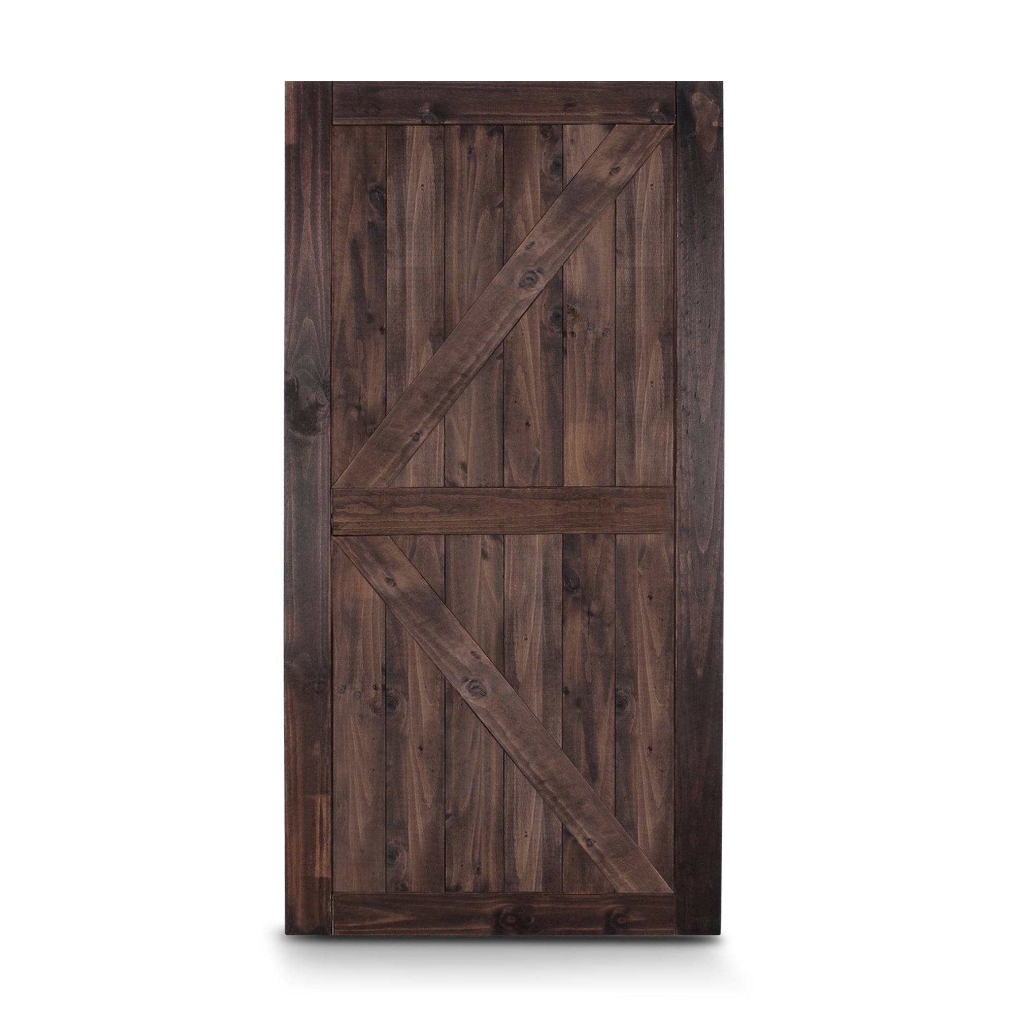 BELLEZE 42 Inch DIY Sliding Interior Barn Door, Modern Farmhouse ...