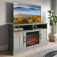 Electric Fireplace TV Stand for TVs up to 70 inch with Remote Control ...