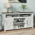 "BELLEZE 58"" Wood TV Stand, 65"" TVs Entertainment Center, with ...