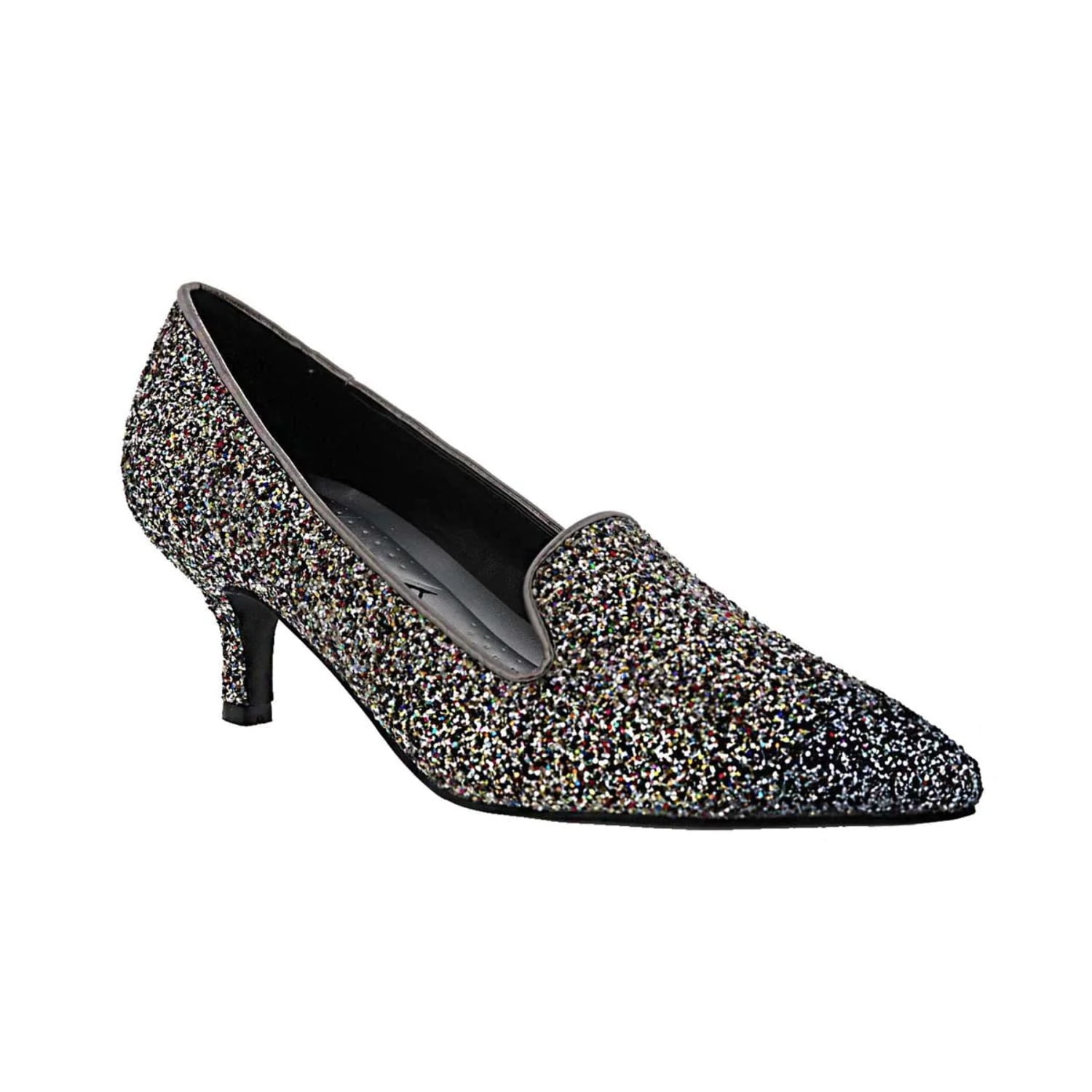 Bellini Bobcat Glitter Dress Pump Women Shoe's In Pewter Glitter ...