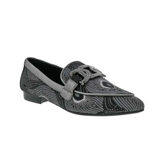Bellini Felix Women Flats Slip-on Shoes In Black Silver Combo - Walmart.com