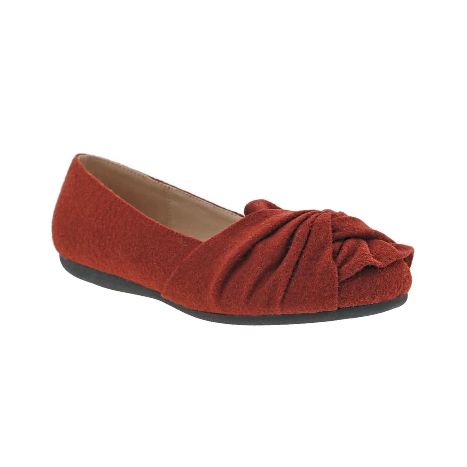 Bellini Snug Women Slip-on Shoe's In Rust Wool - Walmart.com