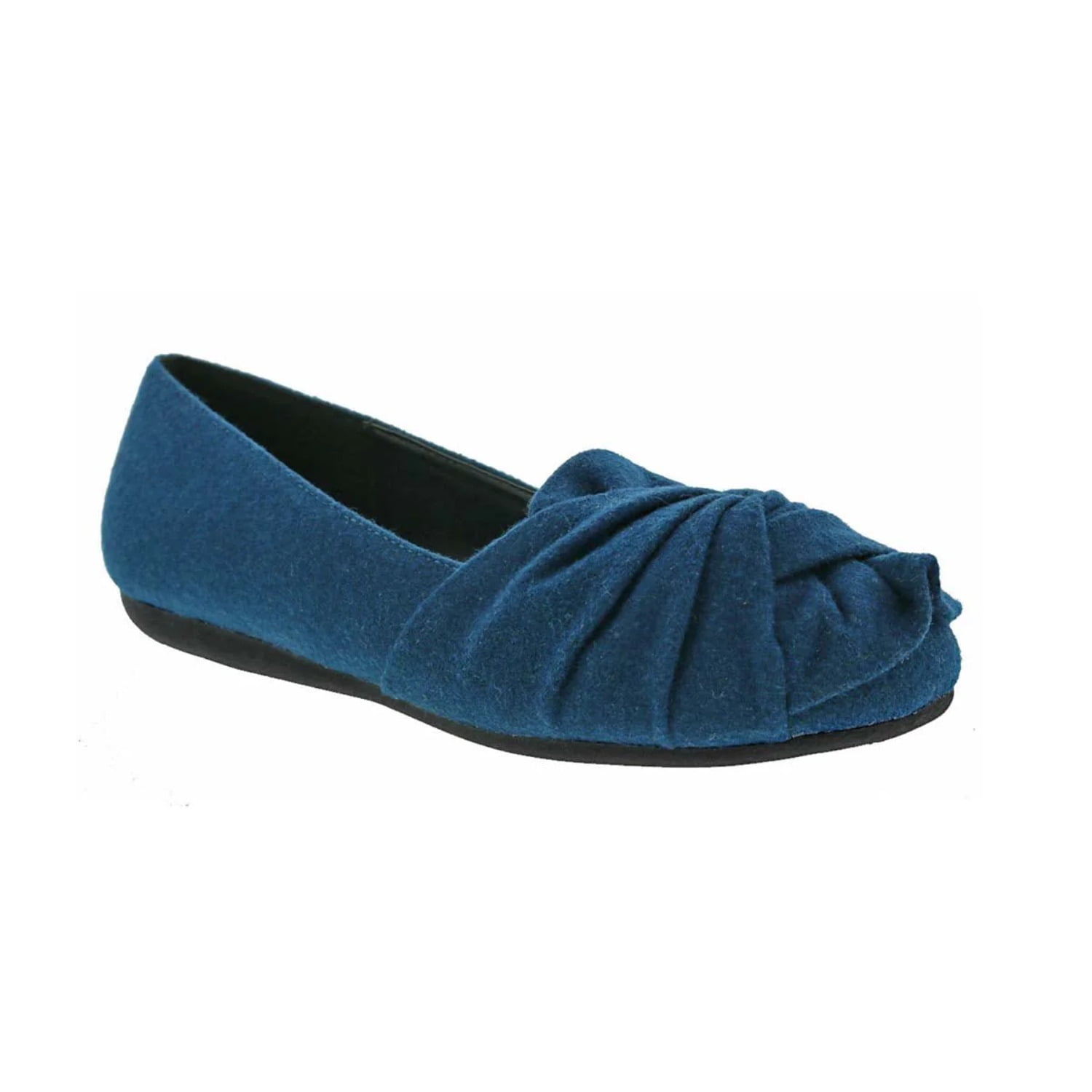 Bellini Snug Women Slip-on Shoe's In Turquoise Wool - Walmart.com