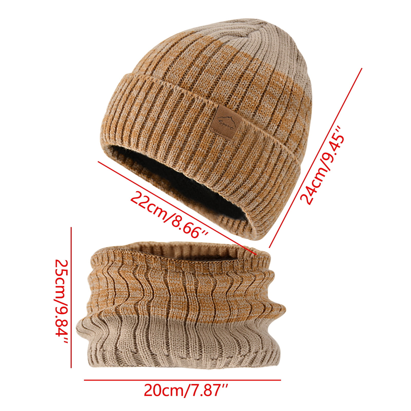 BELLZELY Winter Hats For Women Clearance Outdoor Woolen Hat For Men And ...