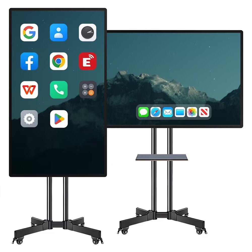 BELNET 49" Touch Smart Board Android12 Wireless Casting for Classroom ...