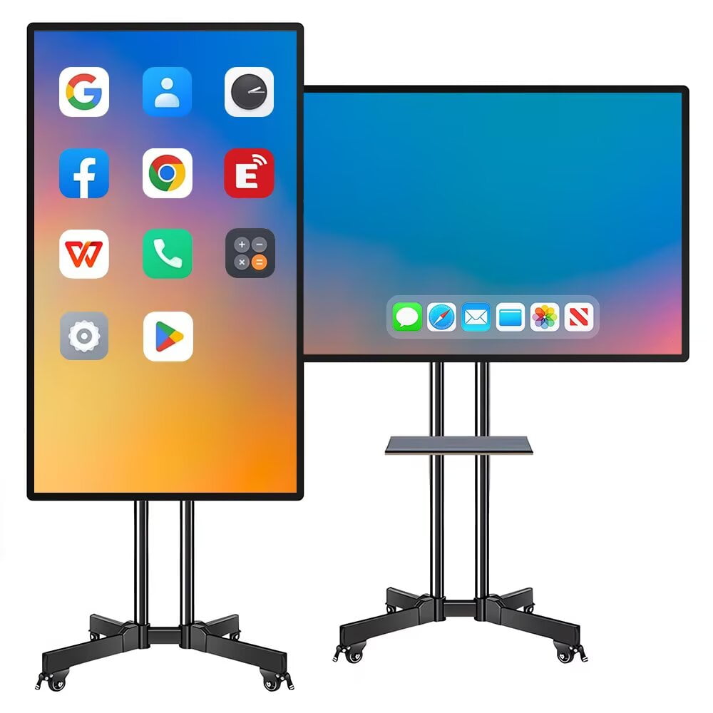 BELNET 49" Smart Whiteboard Pro Wireless Sharing Interactive Dual ...