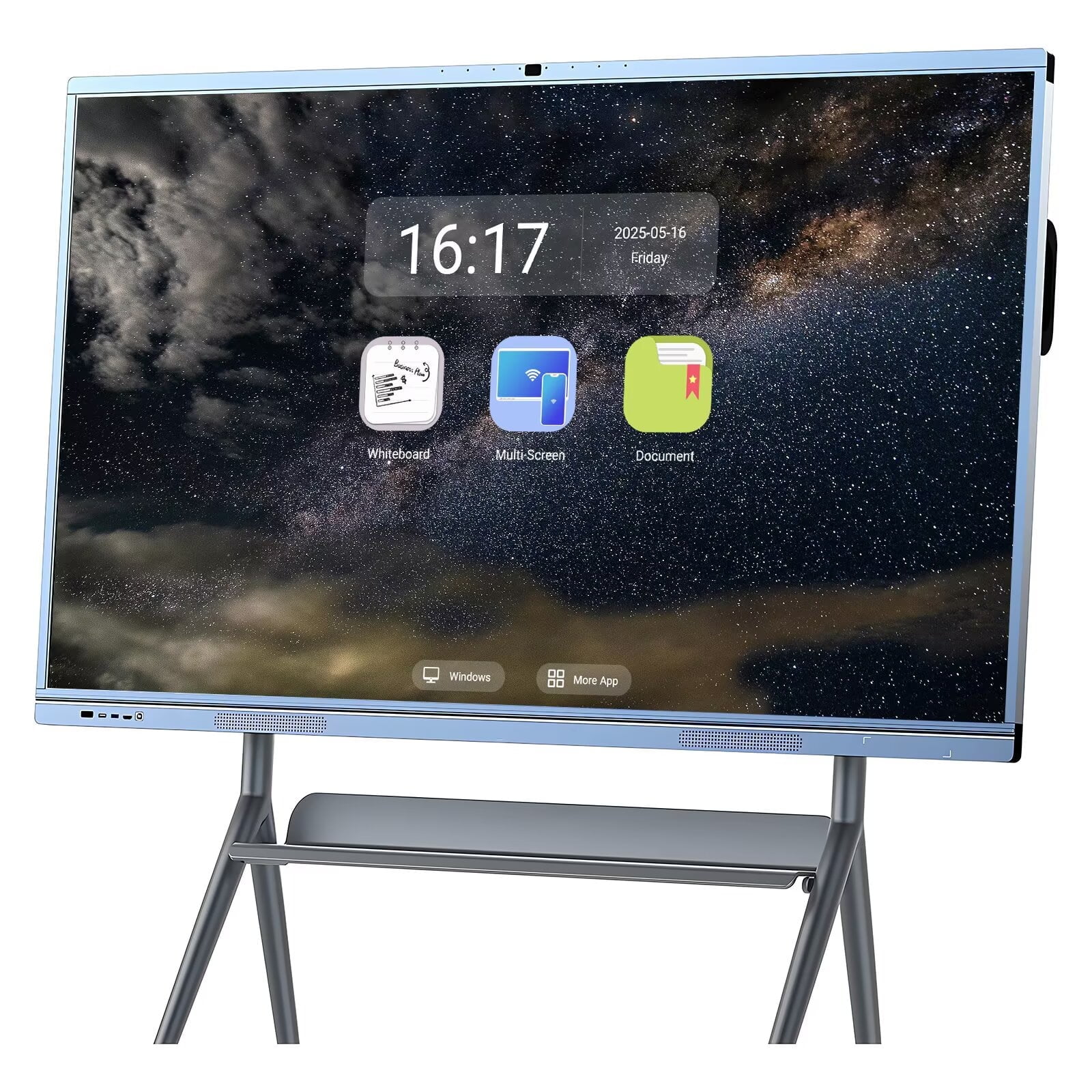 BELNET 4K-Compatible Smart Display 65 Inch for HDMI/VGA Inputs Multi ...