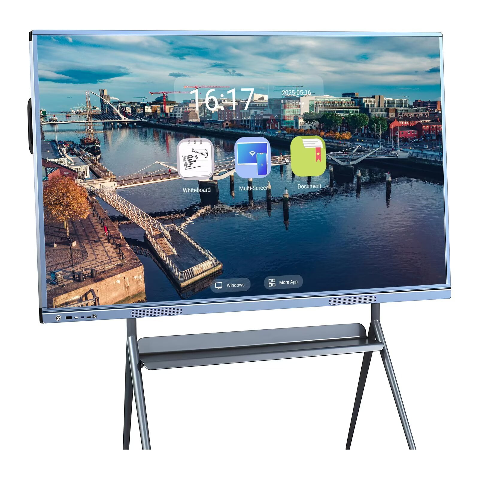 BELNET 55'' Digital Smart Whiteboard, Smart Board, 4K UHD Interactive ...