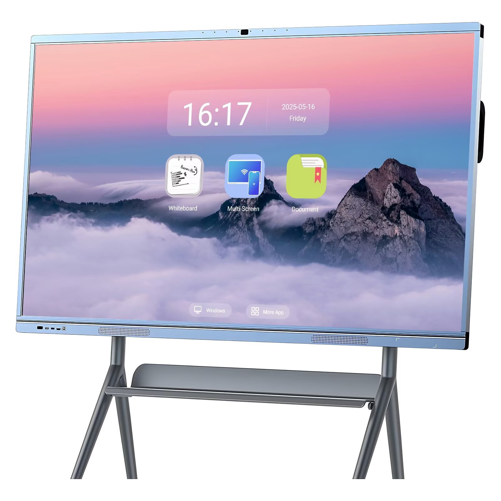 BELNET 65'' Smart Board Electronic Whiteboard 4K HDR Multi Touch Live ...