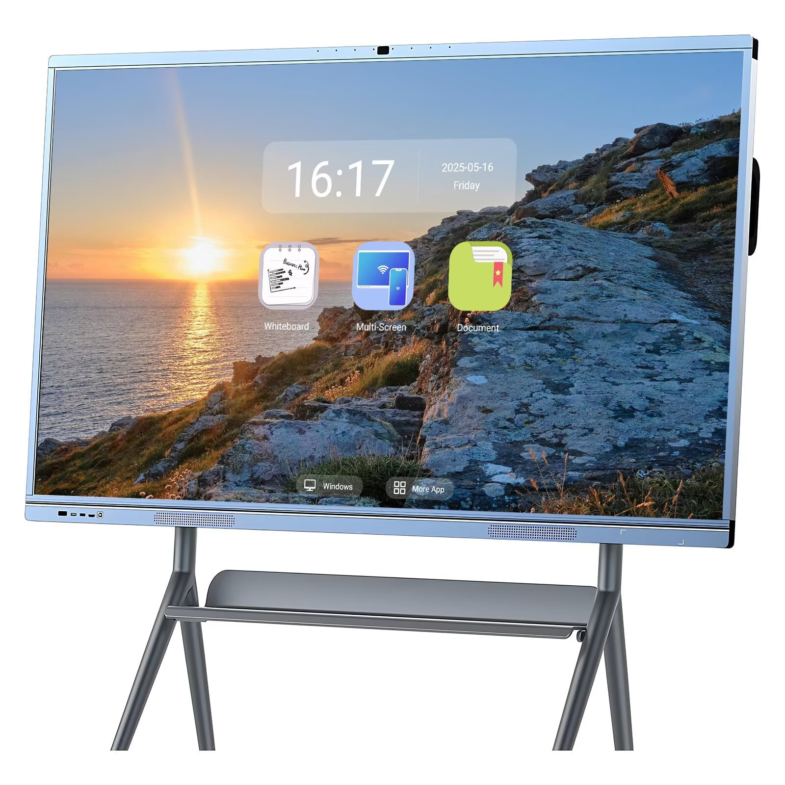 BELNET 65" Smart TVs 4K Pro Touch Interactive Wireless Presentation ...