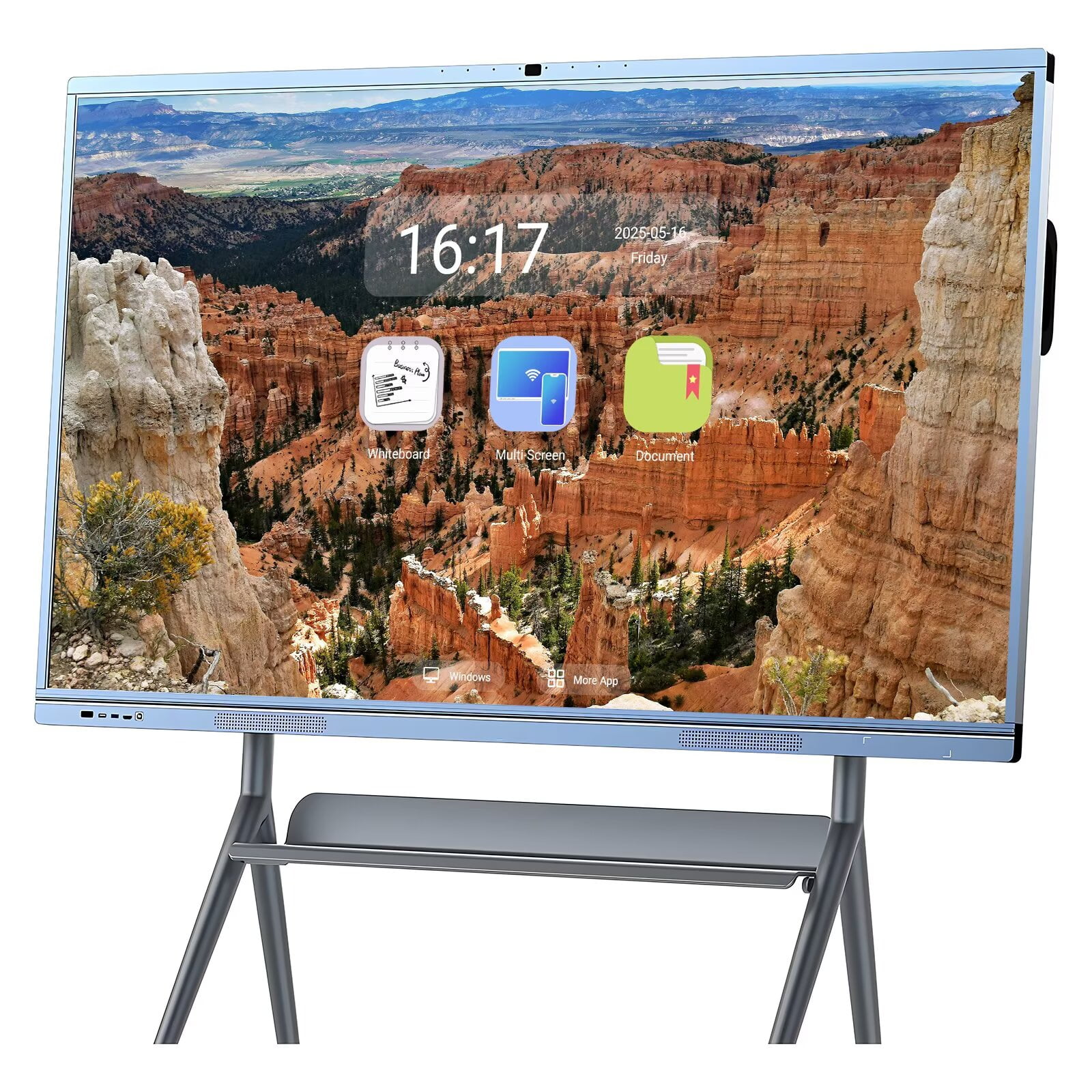BELNET 65''Smart Whiteboard Multi-Touch 4K Interactive Board IR Pen ...
