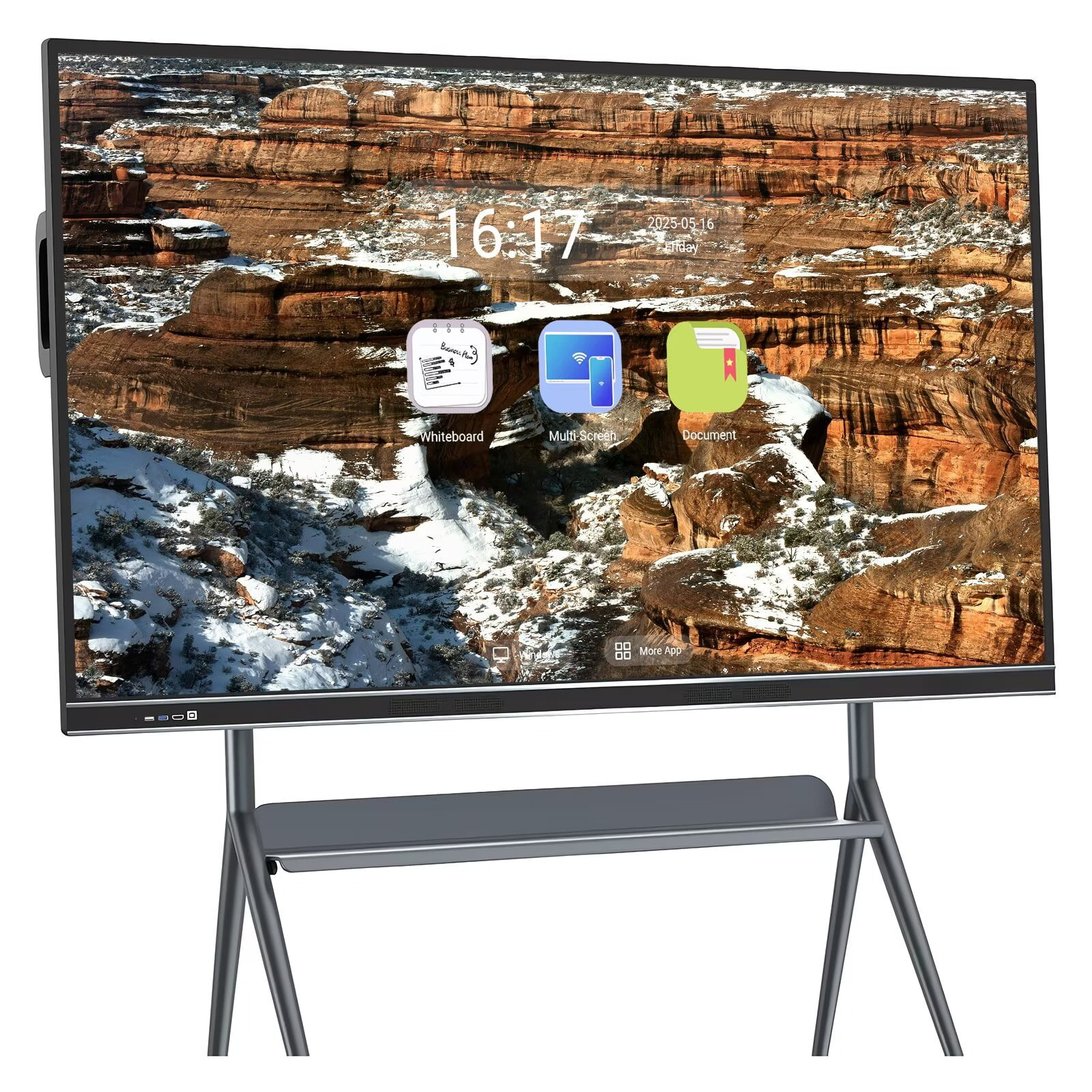 BELNET 86''Smart Whiteboard Interactive Display Reverse Mobile Control ...