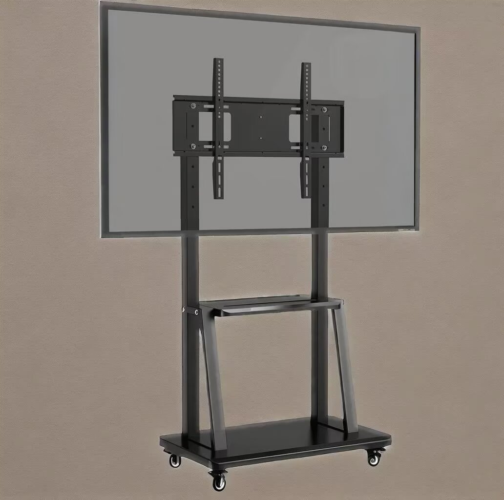 BELNET Electronics Stands Adjustable Rolling TV Stand for 32-70 ...