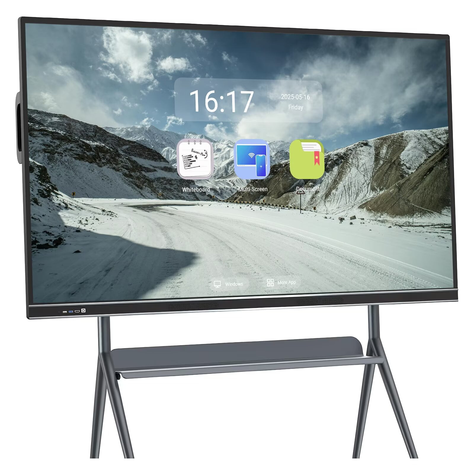 BELNET Interactive Whiteboard, 4K Uhd Smart TVs for Classroom, 86 Inch ...