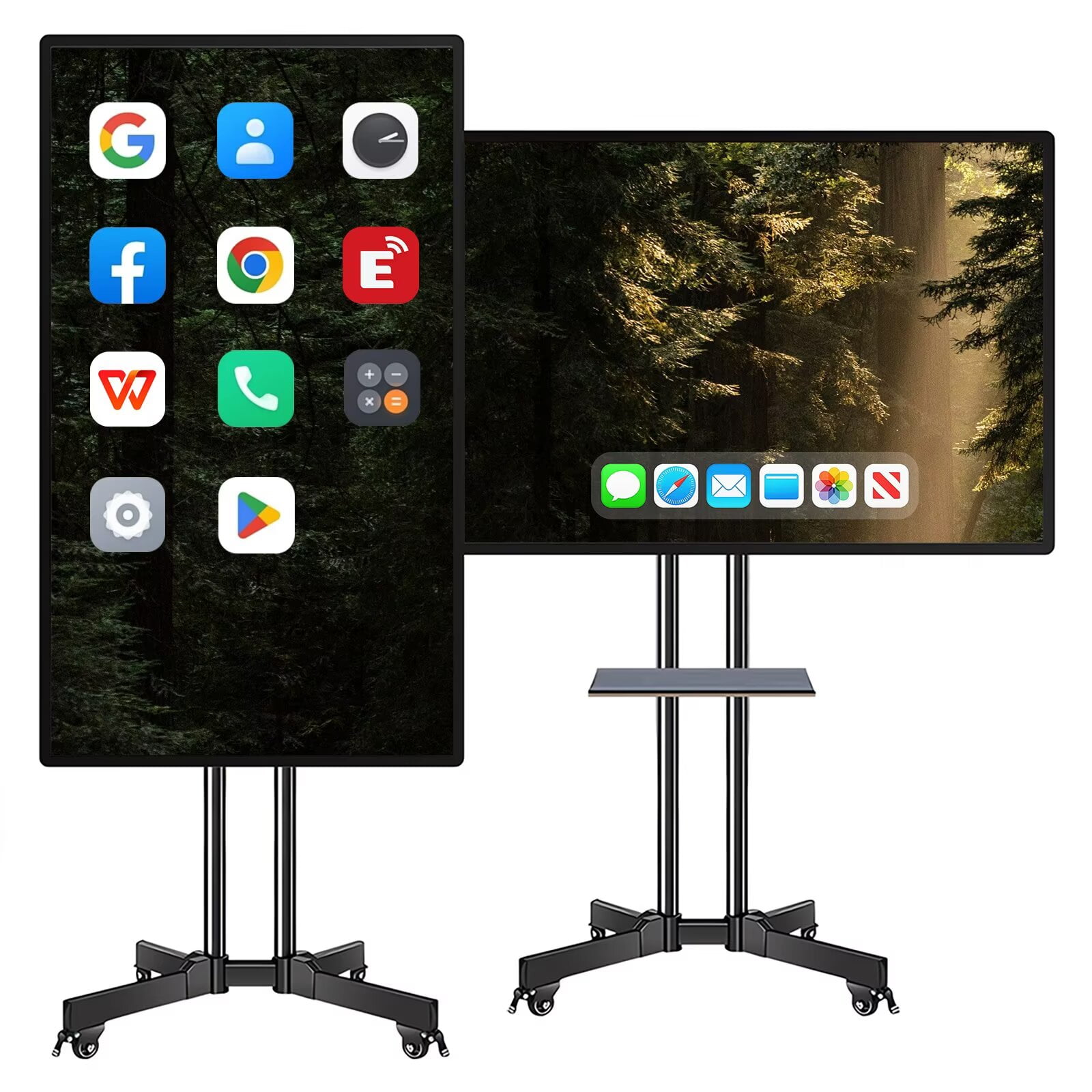 BELNET Smart Board 49 Inch Commercial-Grade Digital Signage Player with Email/Social Media ...