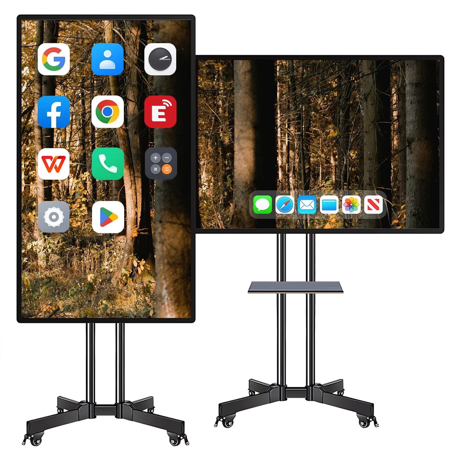 BELNET Smart Board 49" Interactive Whiteboard 4K Wireless Touch Windows ...