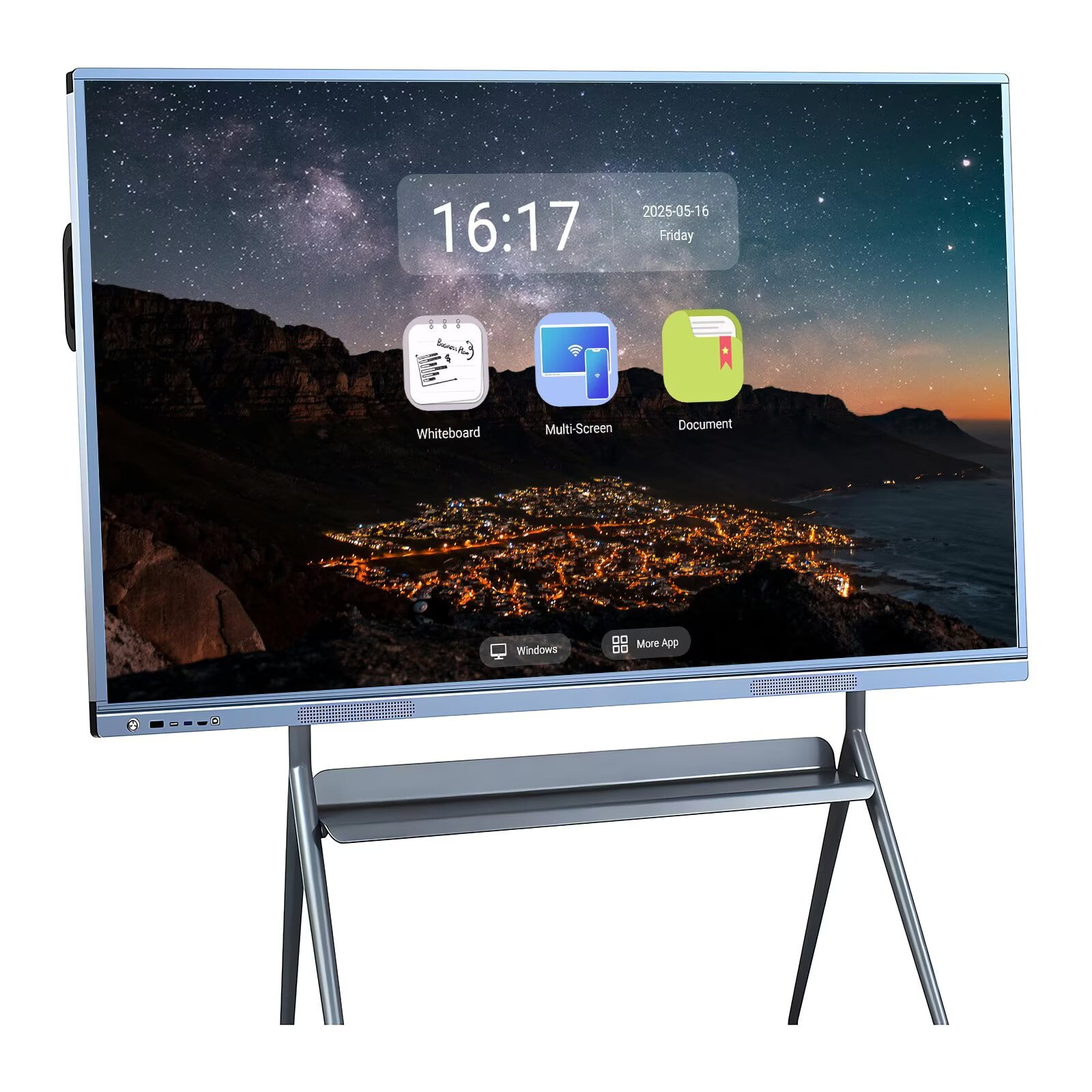 BELNET Smart Board, 55 Inch Touch Screen All-In-One Computer Digital ...