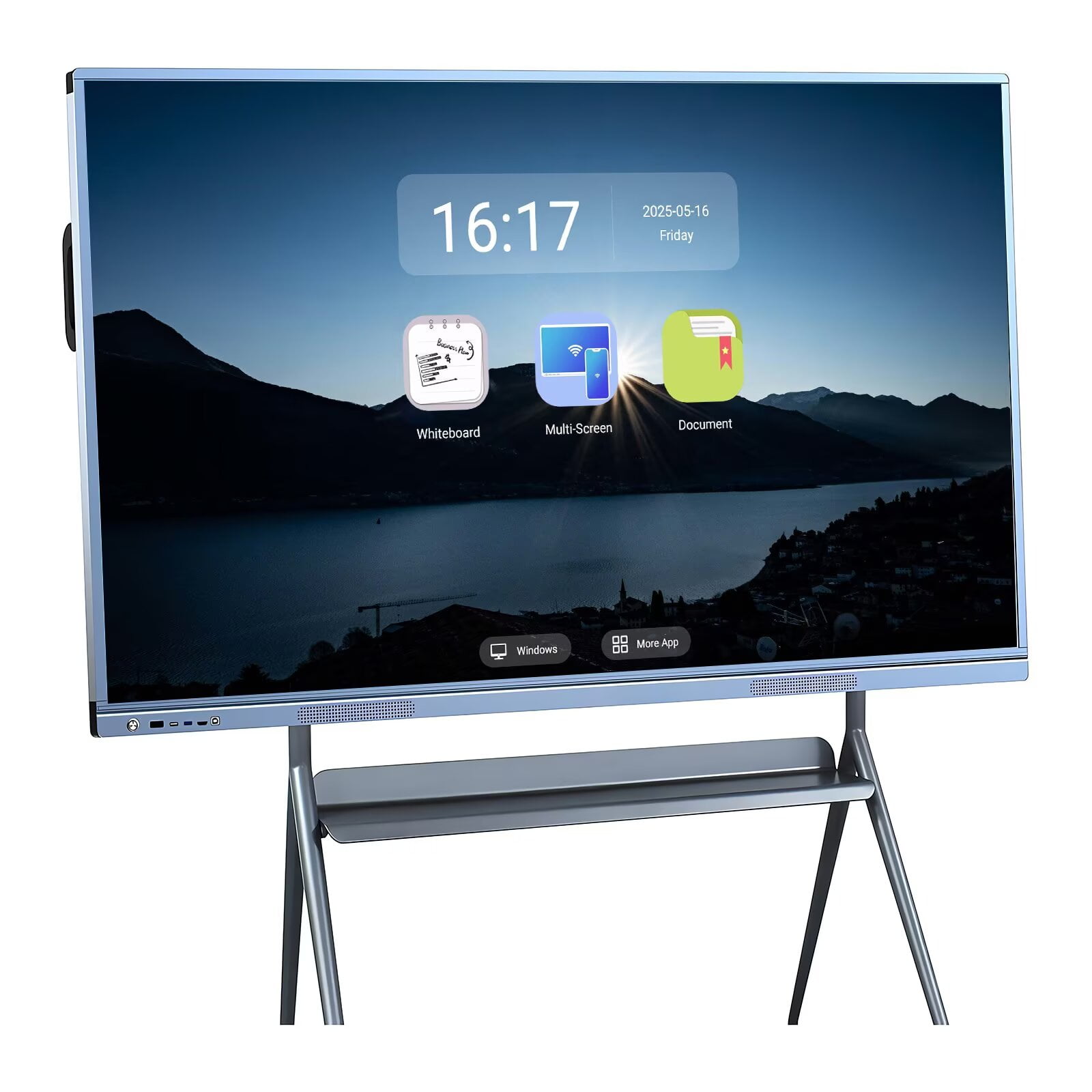 BELNET Smart Board 55" Interactive Whiteboard 4K Wireless Touch Windows ...