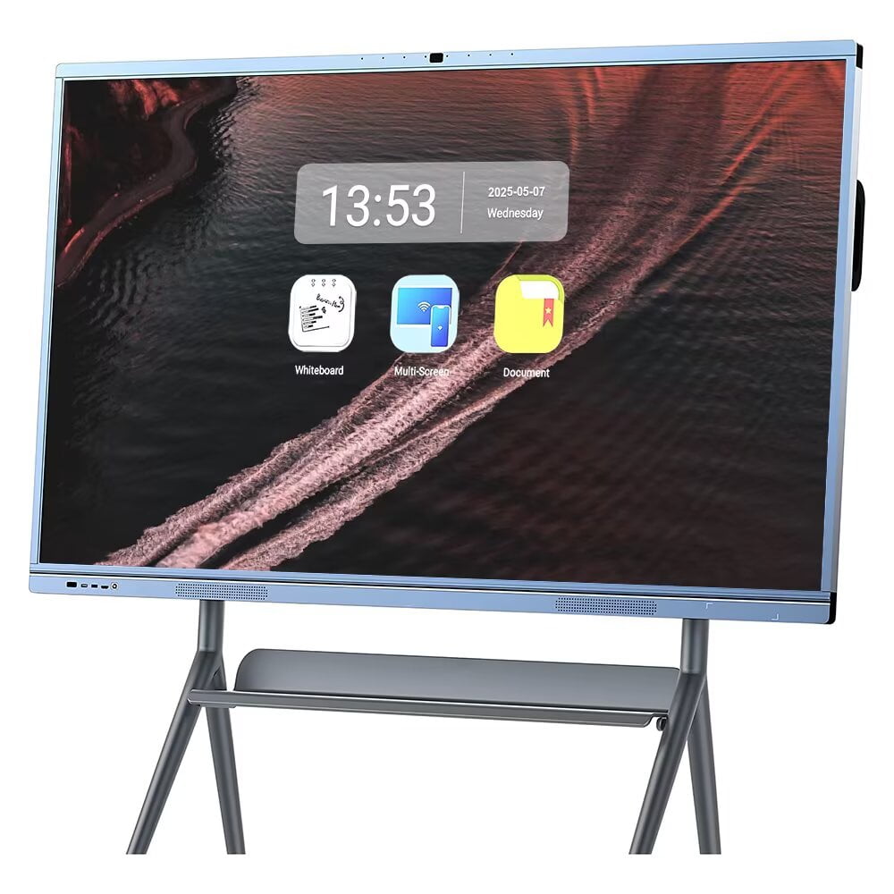 BELNET Smart Board 65" Interactive Whiteboard Pro Infrared Touch+Screen Mirroring for Boardrooms ...