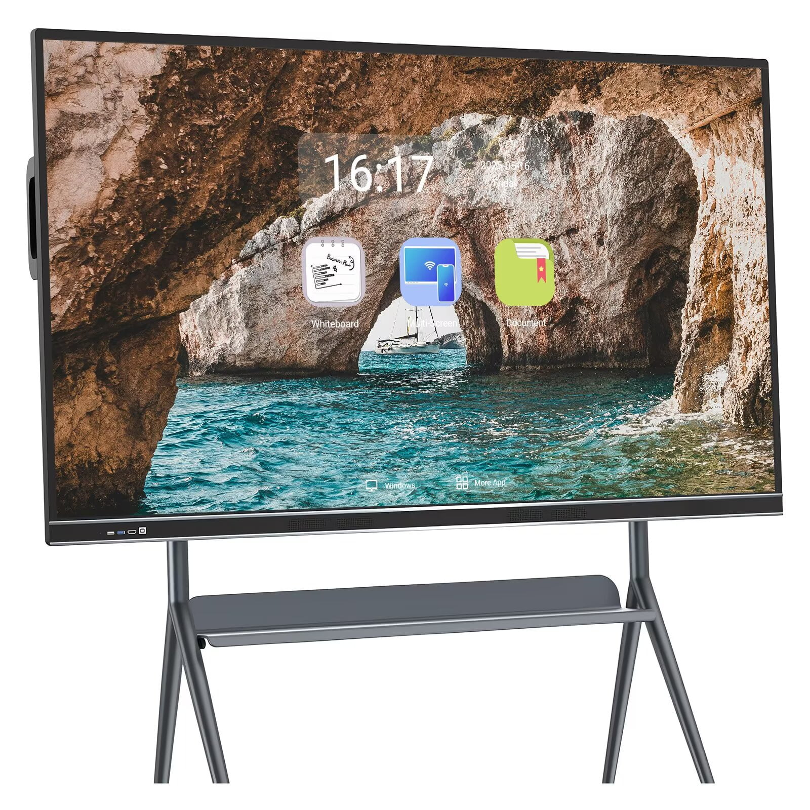 BELNET Smart Board 75 Inch Digital Whiteboard for Online Teaching with ...