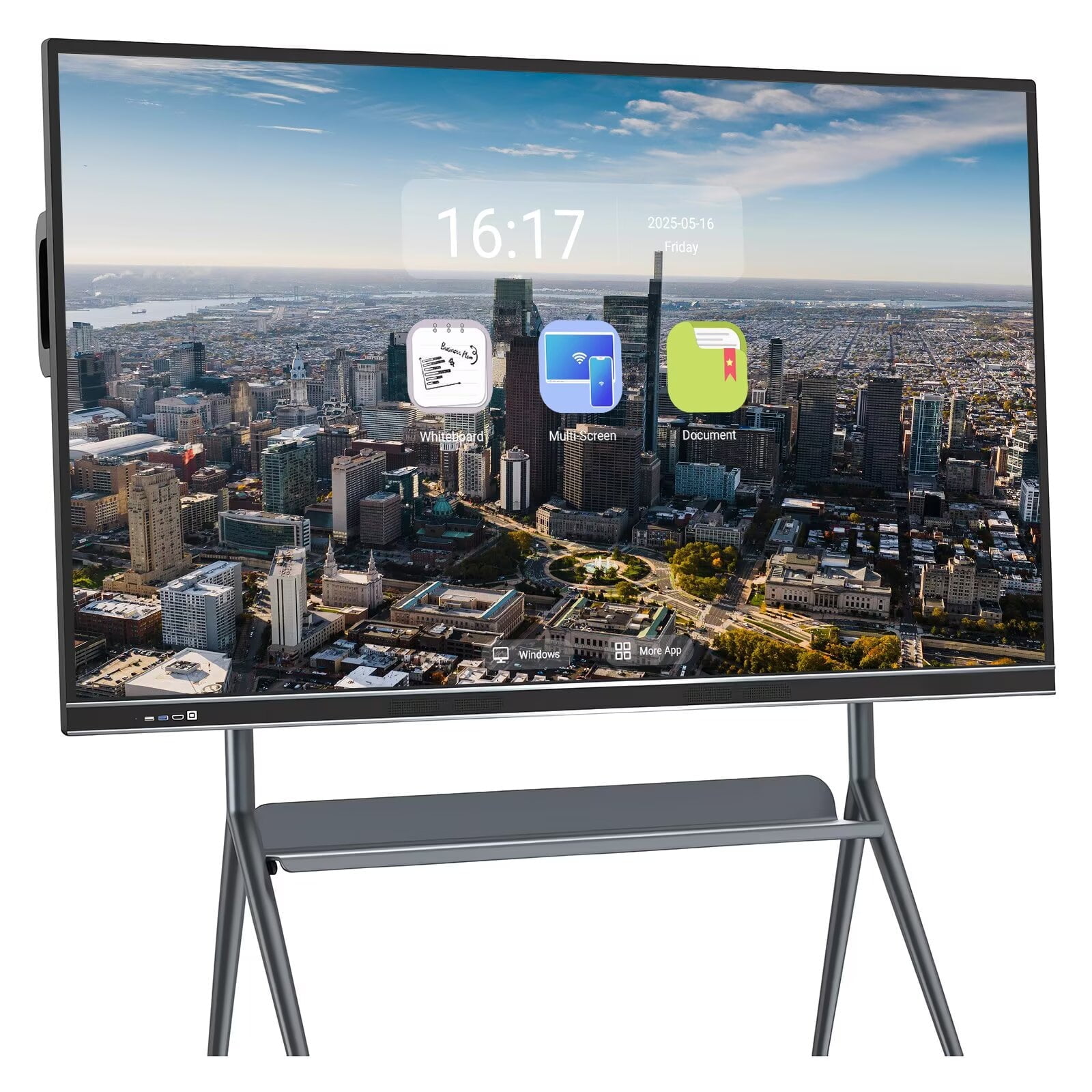BELNET Smart Board, 75 Inch Touch Screen Board Digital Electronic ...